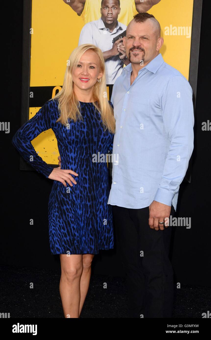 Heidi Northcott, Chuck Liddell at arrivals for CENTRAL INTELLIGENCE ...