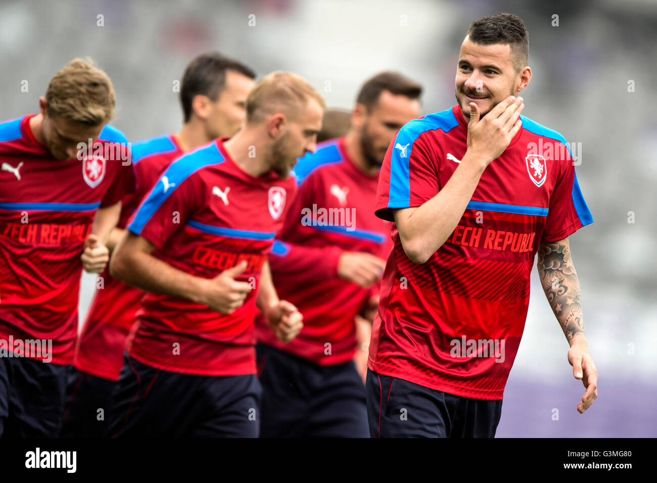 Toulouse, France. 12th June, 2016. Daniel Pudil of Czech Republic ...