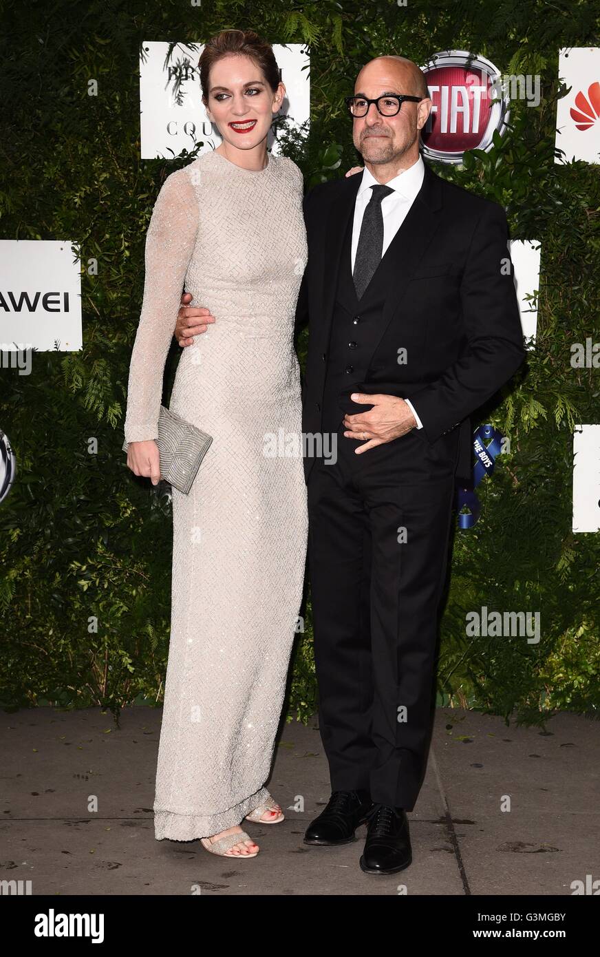 London, UK. Felicity Blunt and Stanley Tucci at One For The Boys ...