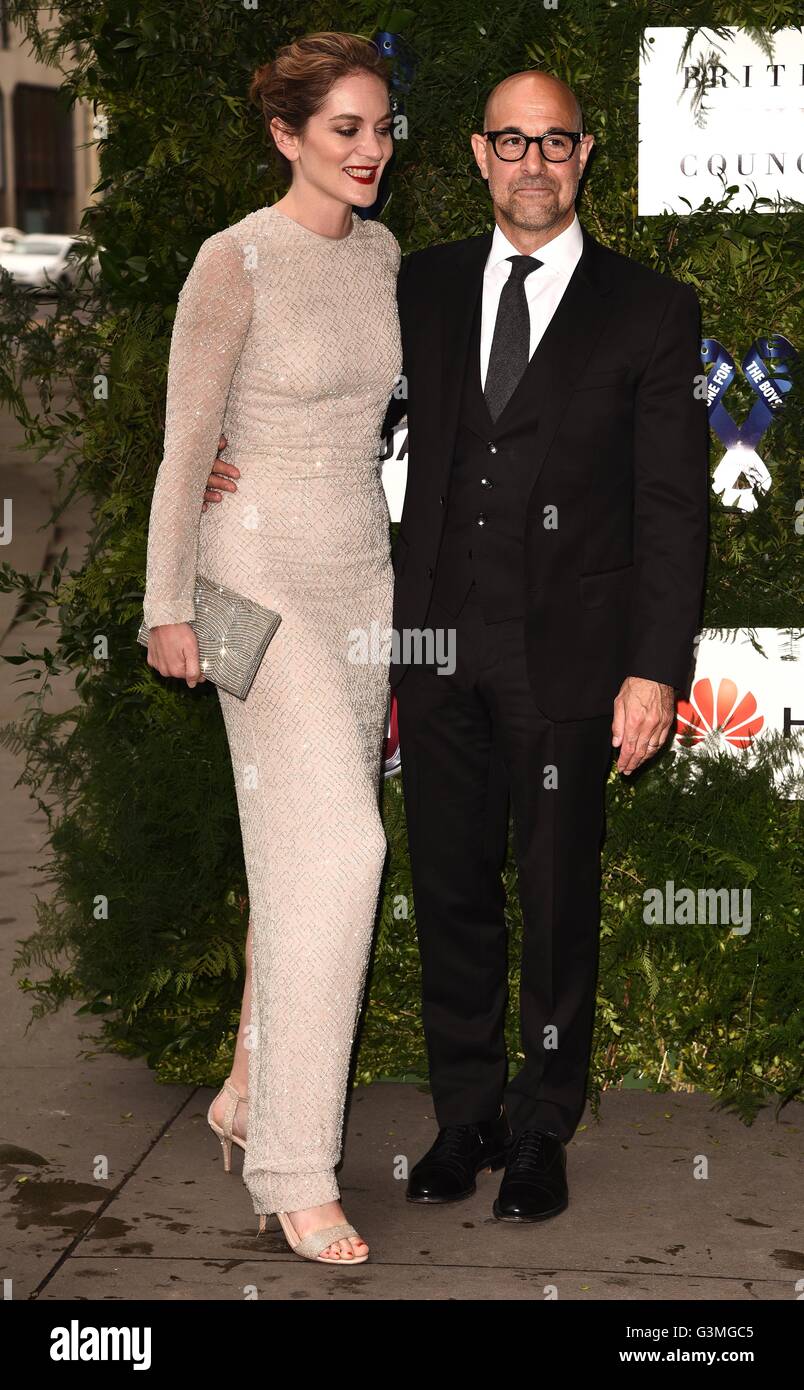 London, UK. Felicity Blunt and Stanley Tucci at One For The Boys ...