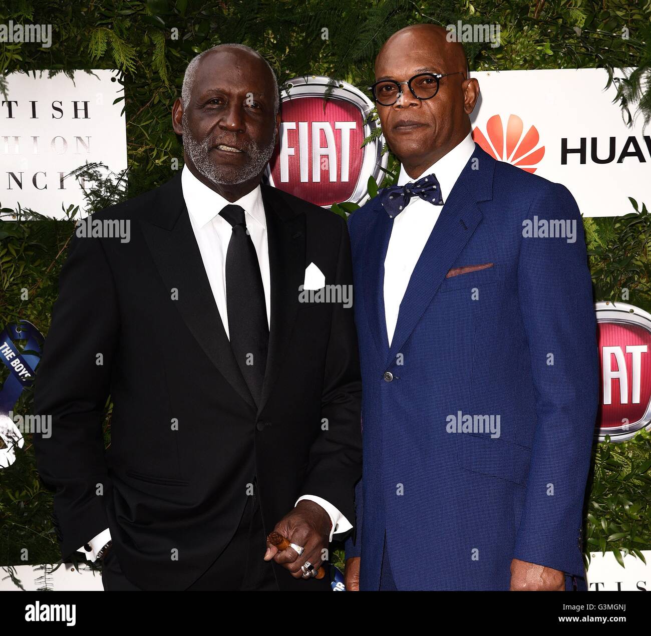 London, UK. Richard Rountree and Samuel L Jackson at One For The Boys ...