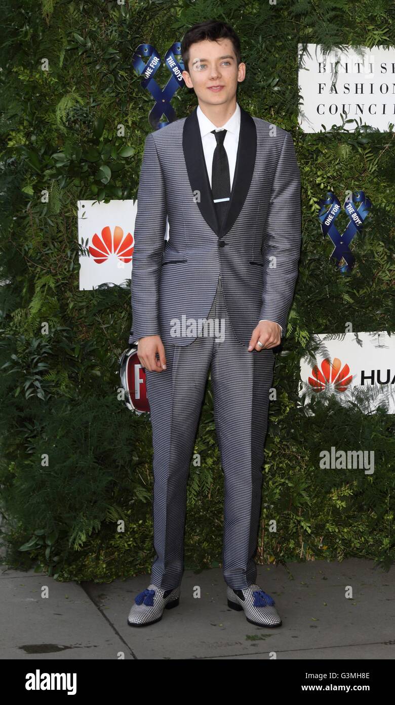 London.UK. Asa Butterfield at the One For The Boys Charity Ball ...