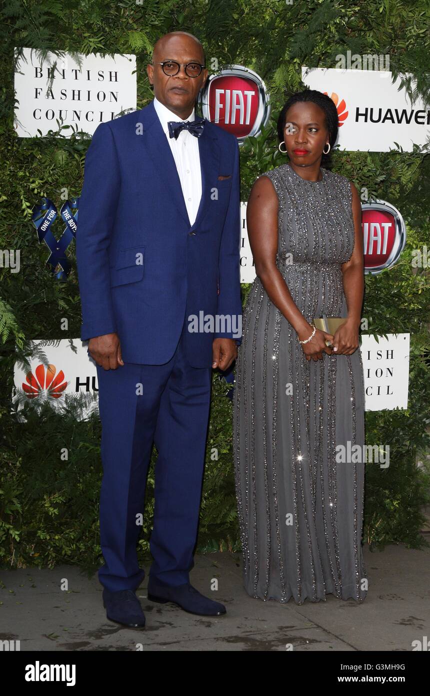 London.UK. Samuel L Jackson and Sophie Davies at the One For The Boys ...