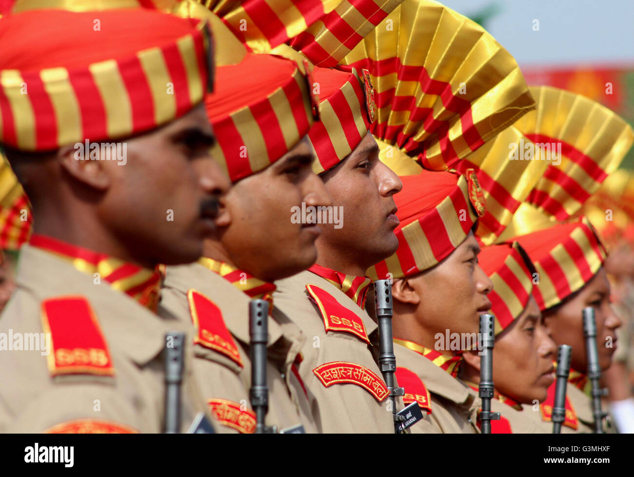 Bhopal, India. 13th June, 2016. Members of India's Central Armed Police ...
