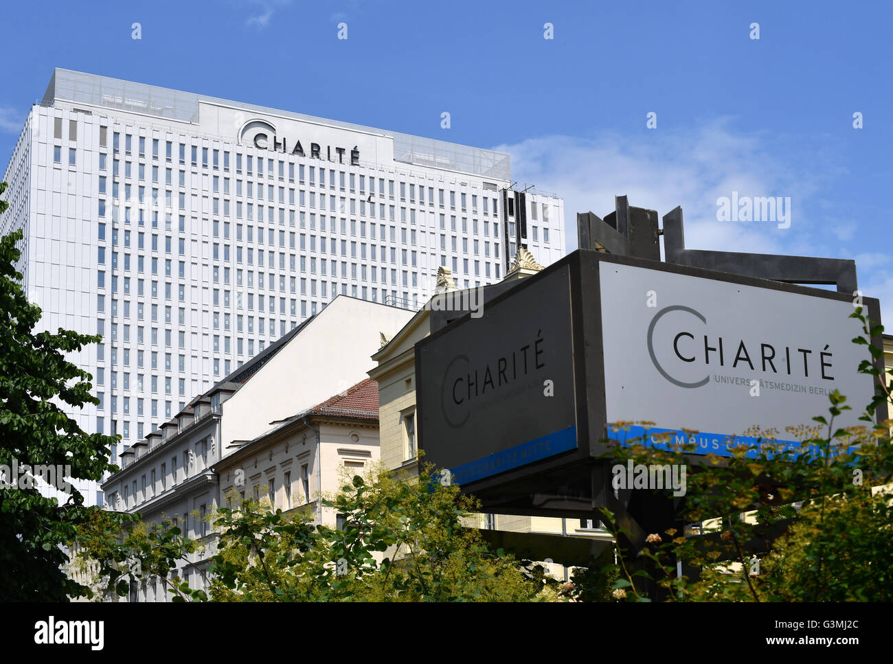 Berlin, Germany. 31st May, 2016. The new ward block of the Charite ...