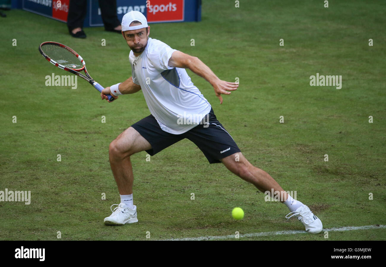 Halle, Germany. 13th June, 2016. Benjamin Becker of Germany in action ...