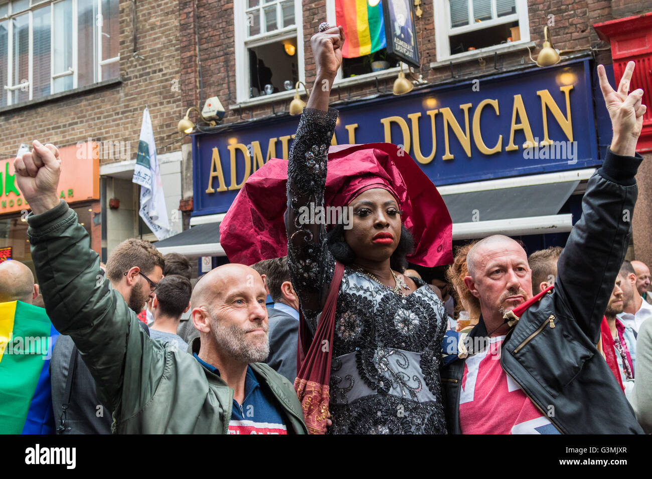 Nail bomb attack on admiral duncan pub hi-res stock photography and ...