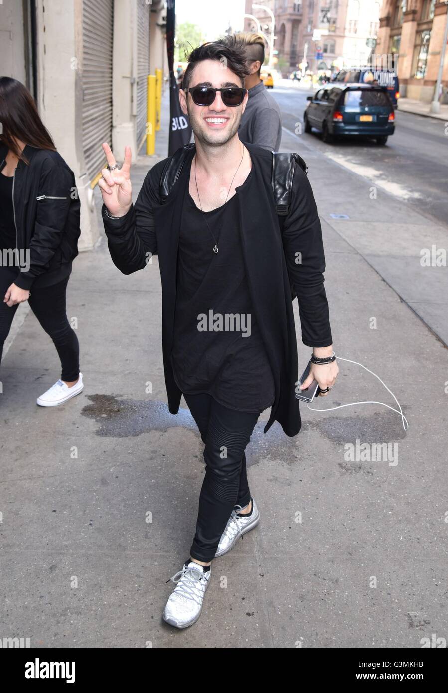 New York, NY, USA. 13th June, 2016. DJ 3LAU, Justin Blau out and about ...