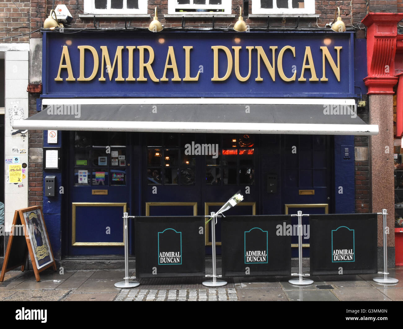 Admiral duncan pub soho hi-res stock photography and images - Alamy