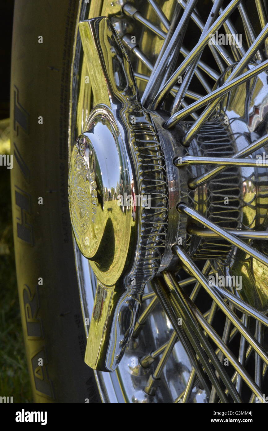 Westbury, New York, USA. June 12, 2016. Rudge-Whitworth, Milano, 52mm ...