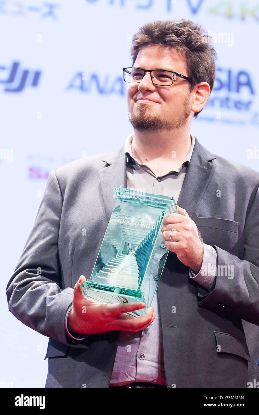Director Kristof Deak receives the Grand Prix for his film ''Sing ...