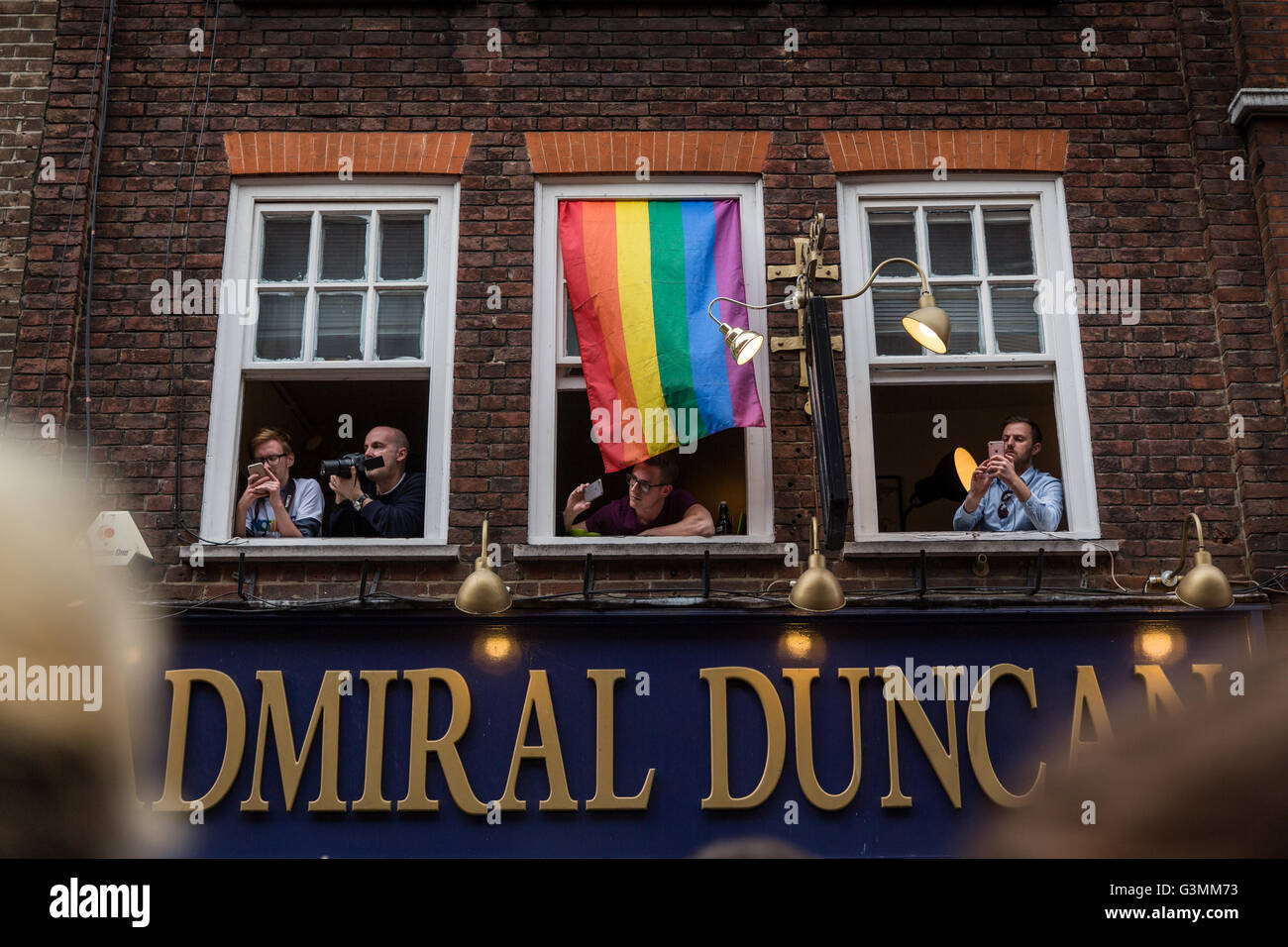 Admiral duncan pub soho hi-res stock photography and images - Alamy