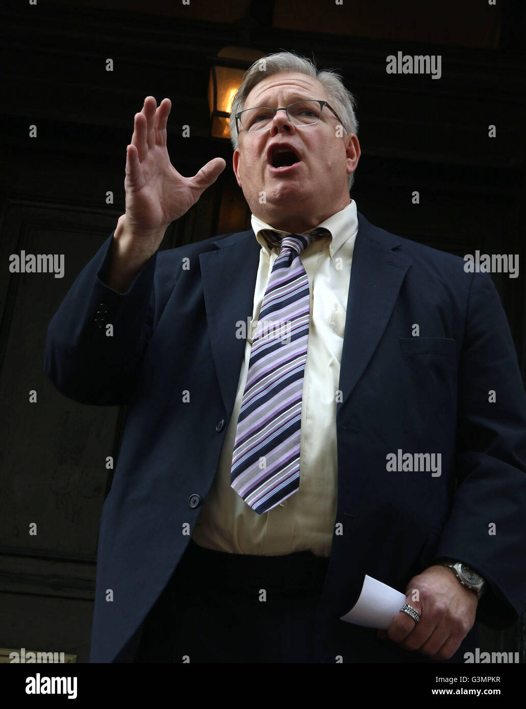 New York, New York, USA. 13th June, 2016. Gay rights advocate TOM DUANE ...