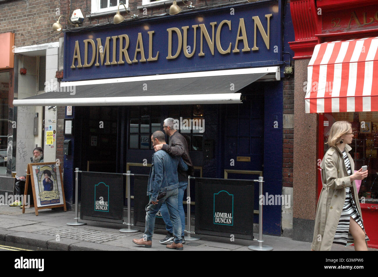 Admiral duncan pub soho hi-res stock photography and images - Alamy