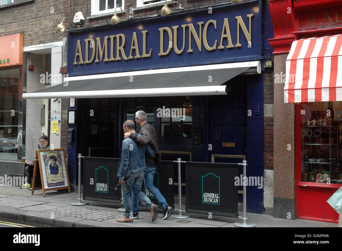 Admiral duncan pub soho hi-res stock photography and images - Alamy