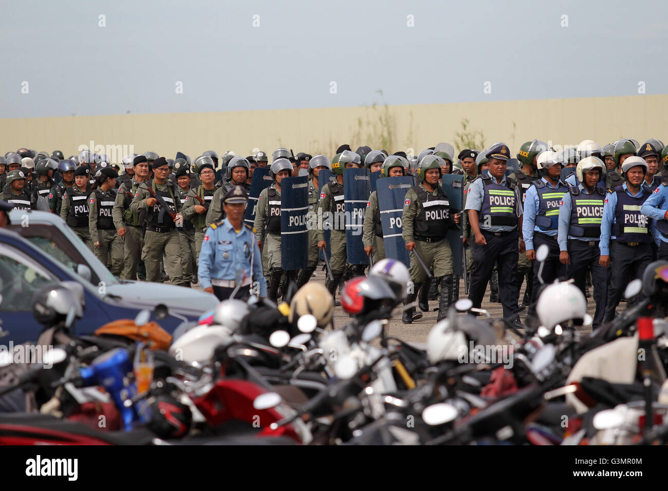 Cambodian national police hi-res stock photography and images - Alamy
