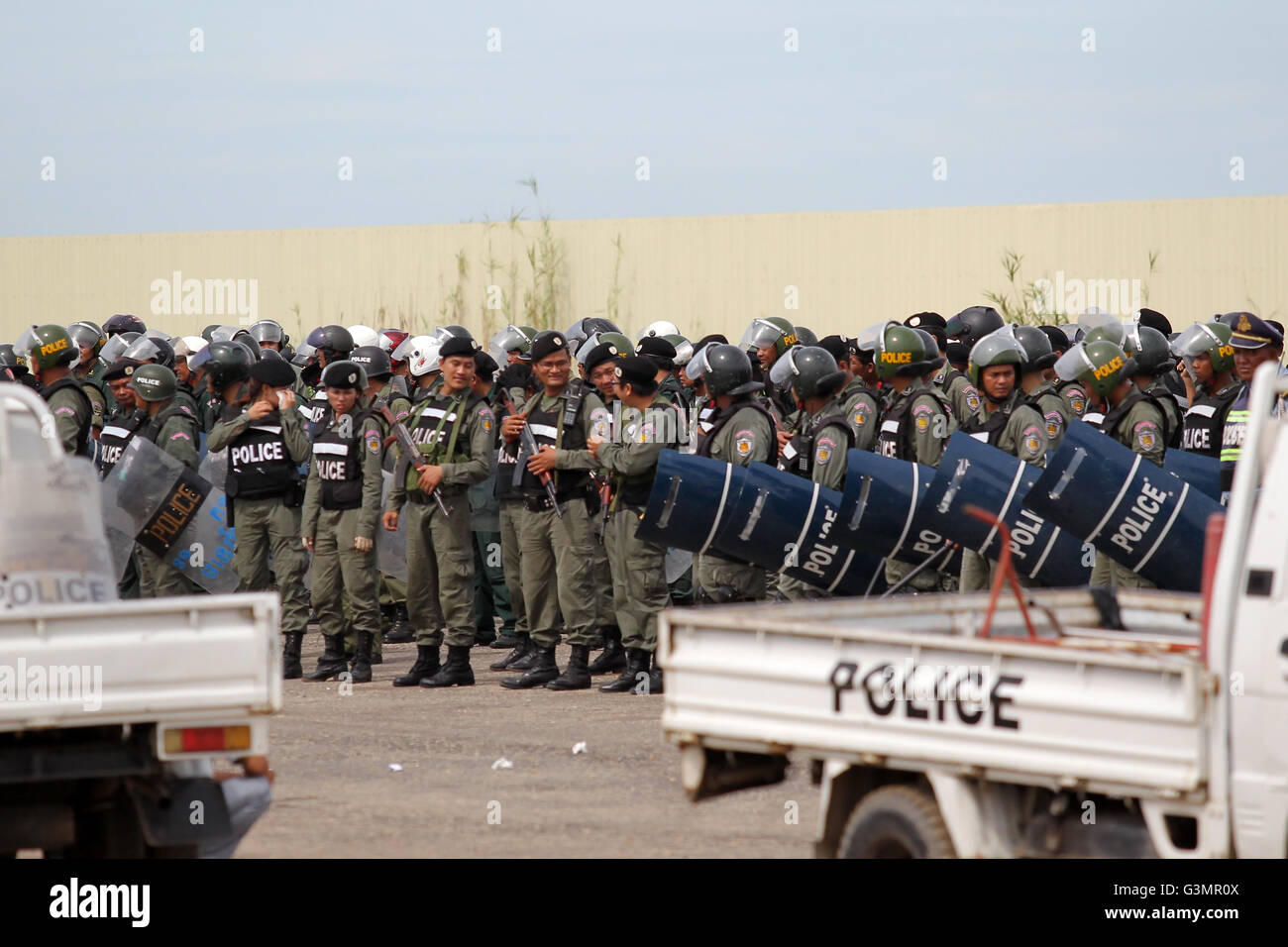 Cambodian national police hi-res stock photography and images - Alamy