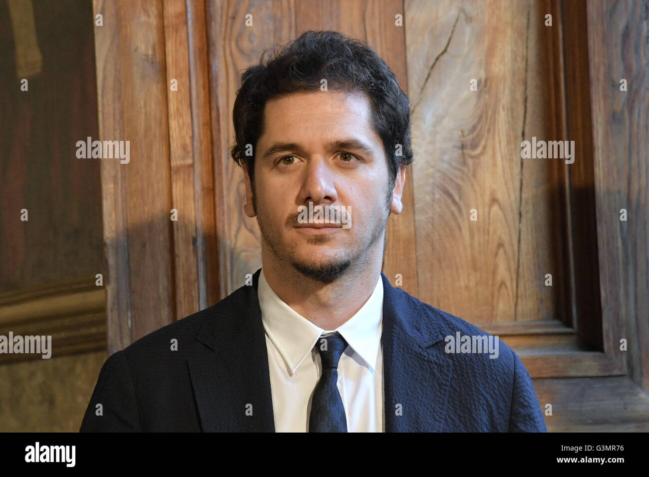 Director Gabriele Mainetti during the photocall of Gloden Globes Prize ...