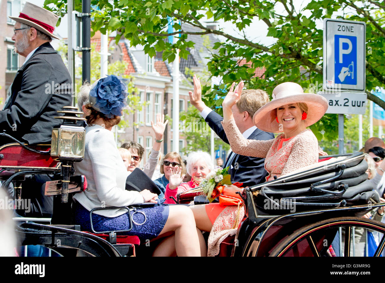 Friesland, The Netherlands. 13th June, 2016. King Willem-Alexander and ...
