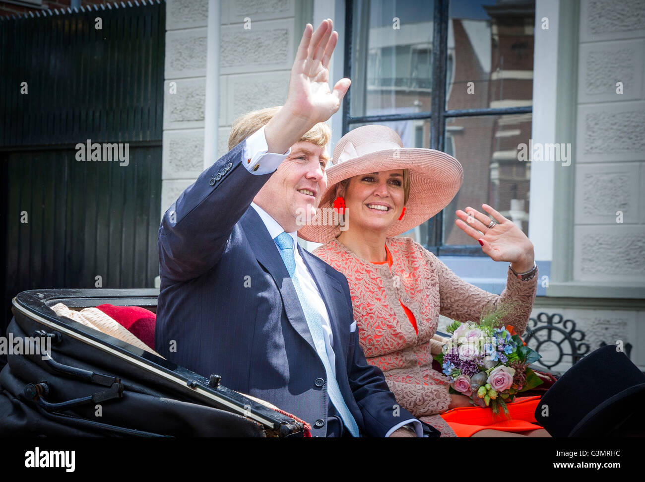 Friesland, The Netherlands. 13th June, 2016. King Willem-Alexander and ...