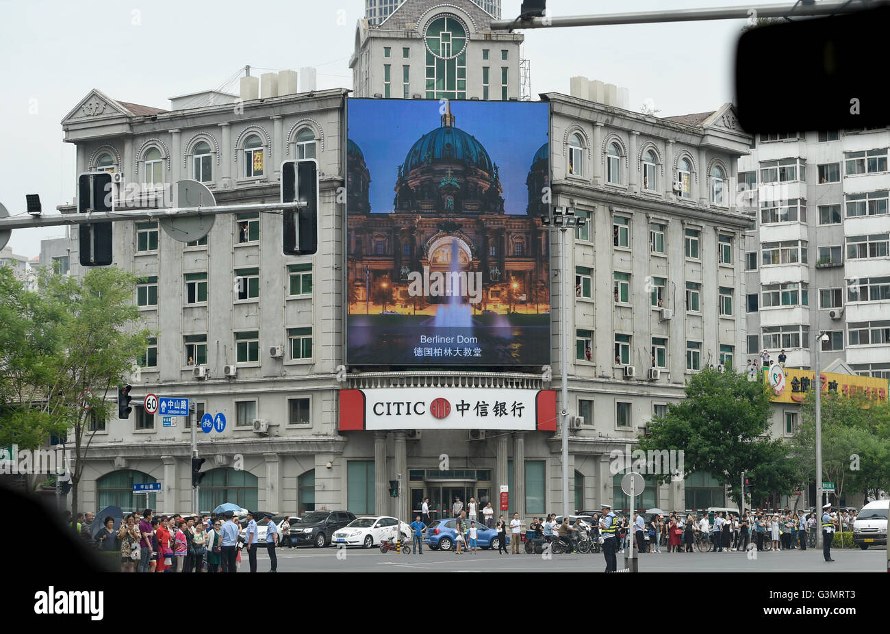 Shenyang, Germany. 14th June, 2016. The Berlin Cathedral can be seen on ...