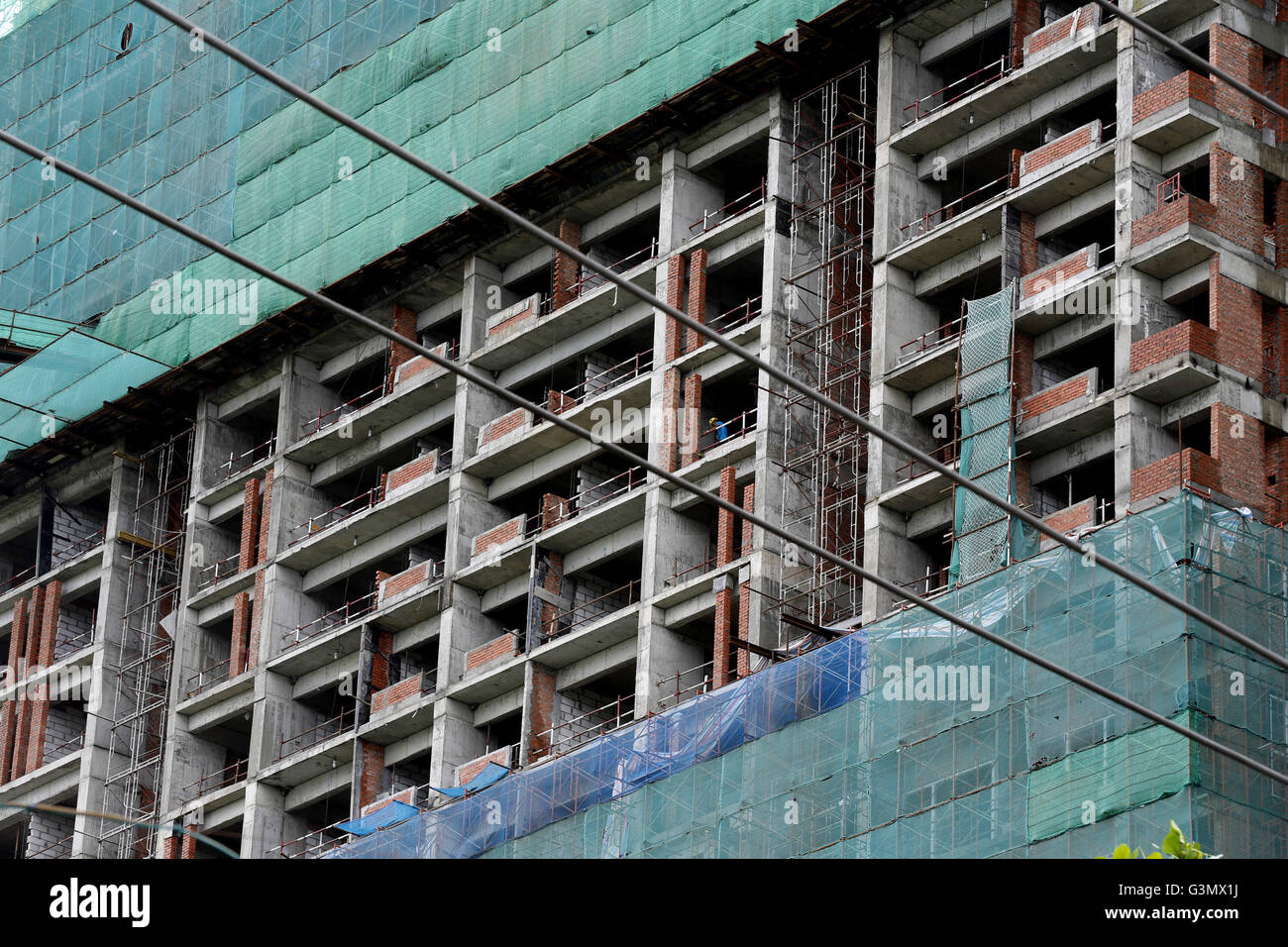 Yangon construction site hi-res stock photography and images - Alamy