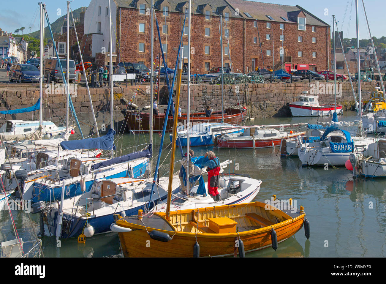 Dunbar harbour hi-res stock photography and images - Alamy