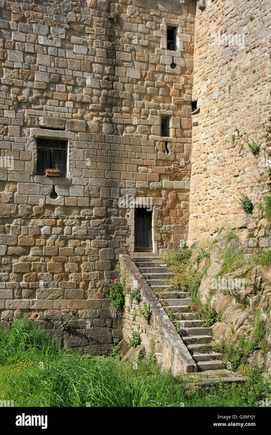 The castle of Dinan (France Stock Photo - Alamy