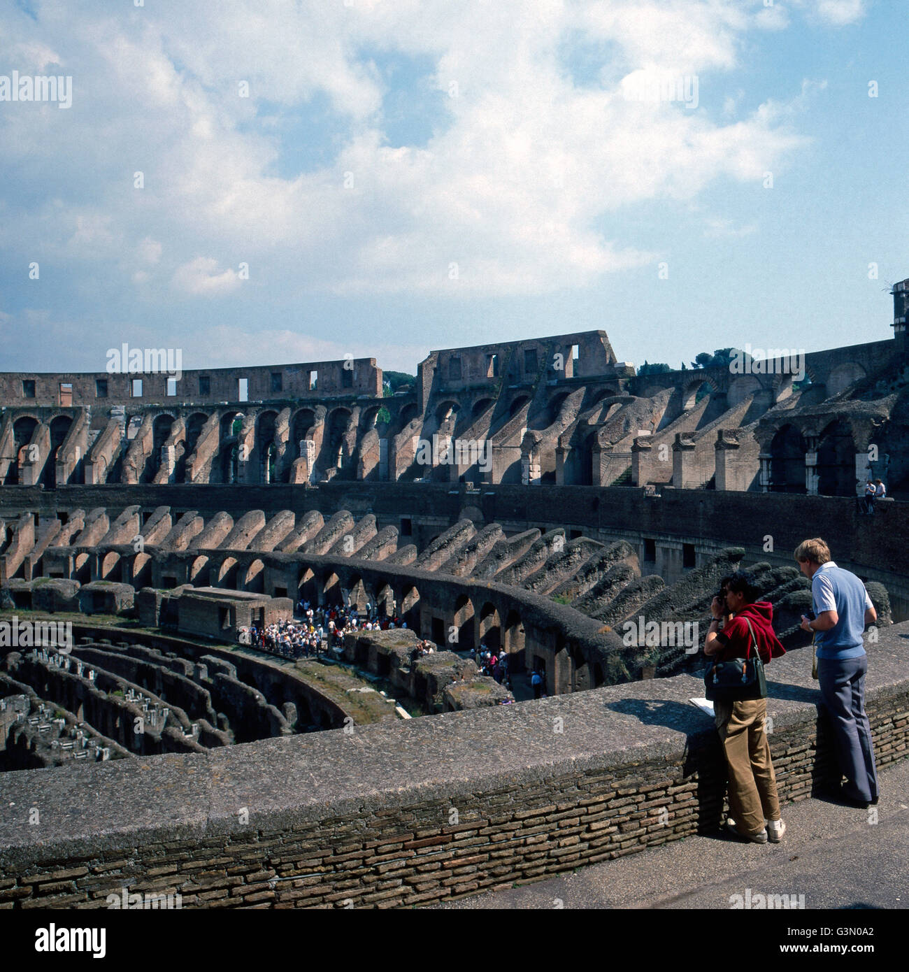 Tourism 1980s rome hi-res stock photography and images - Alamy