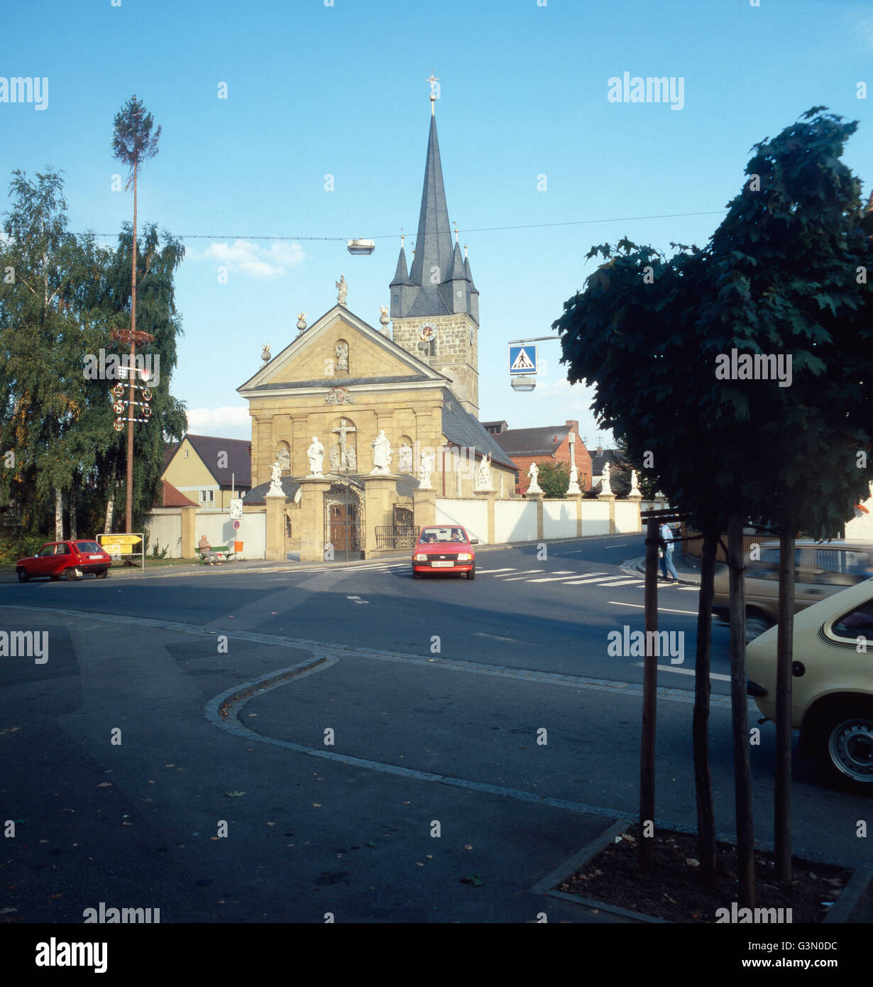 Reise durch franken deutschland 1980er hi-res stock photography and ...
