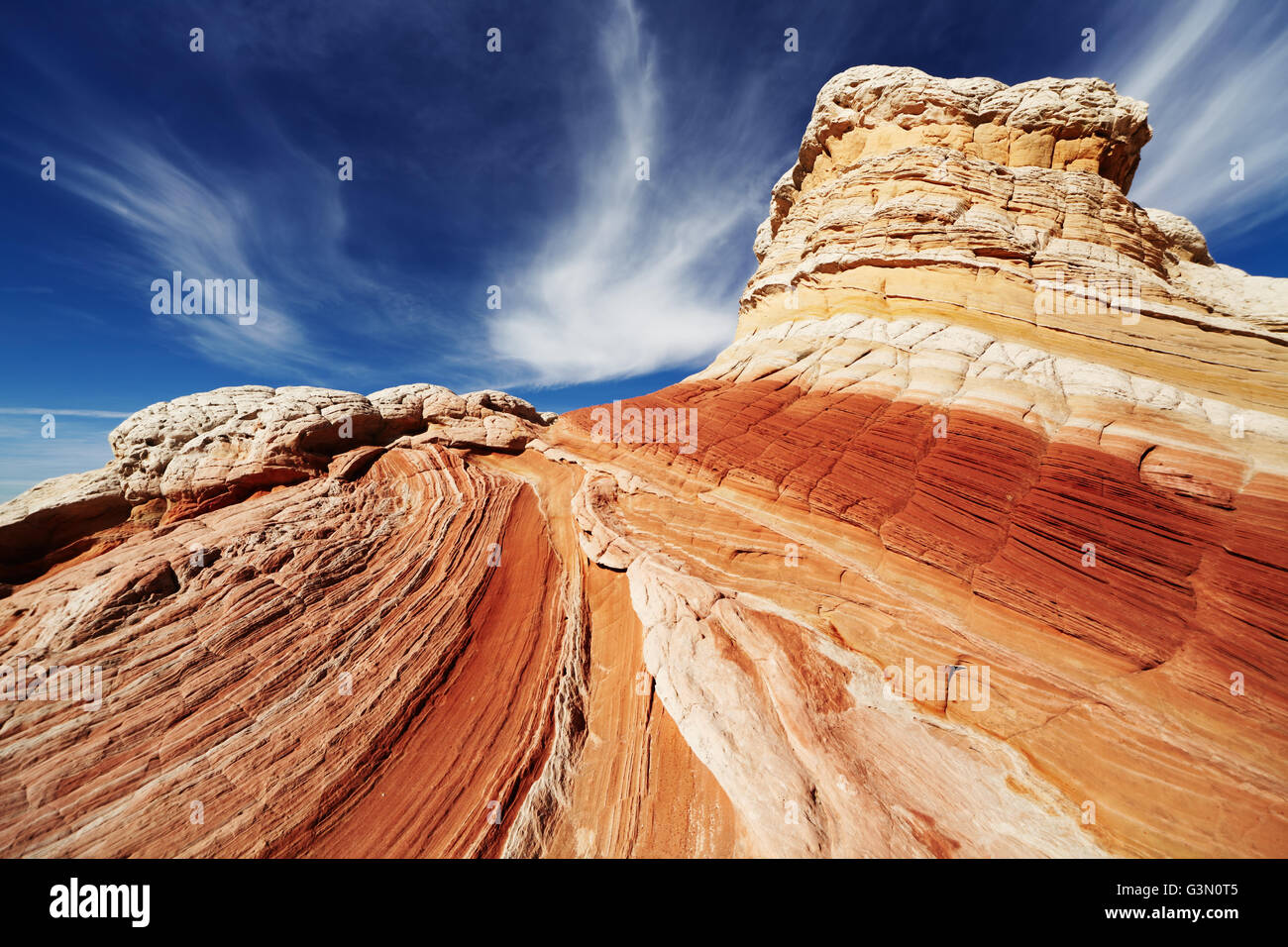 White Pocket rock formations, Vermilion Cliffs National Monument ...
