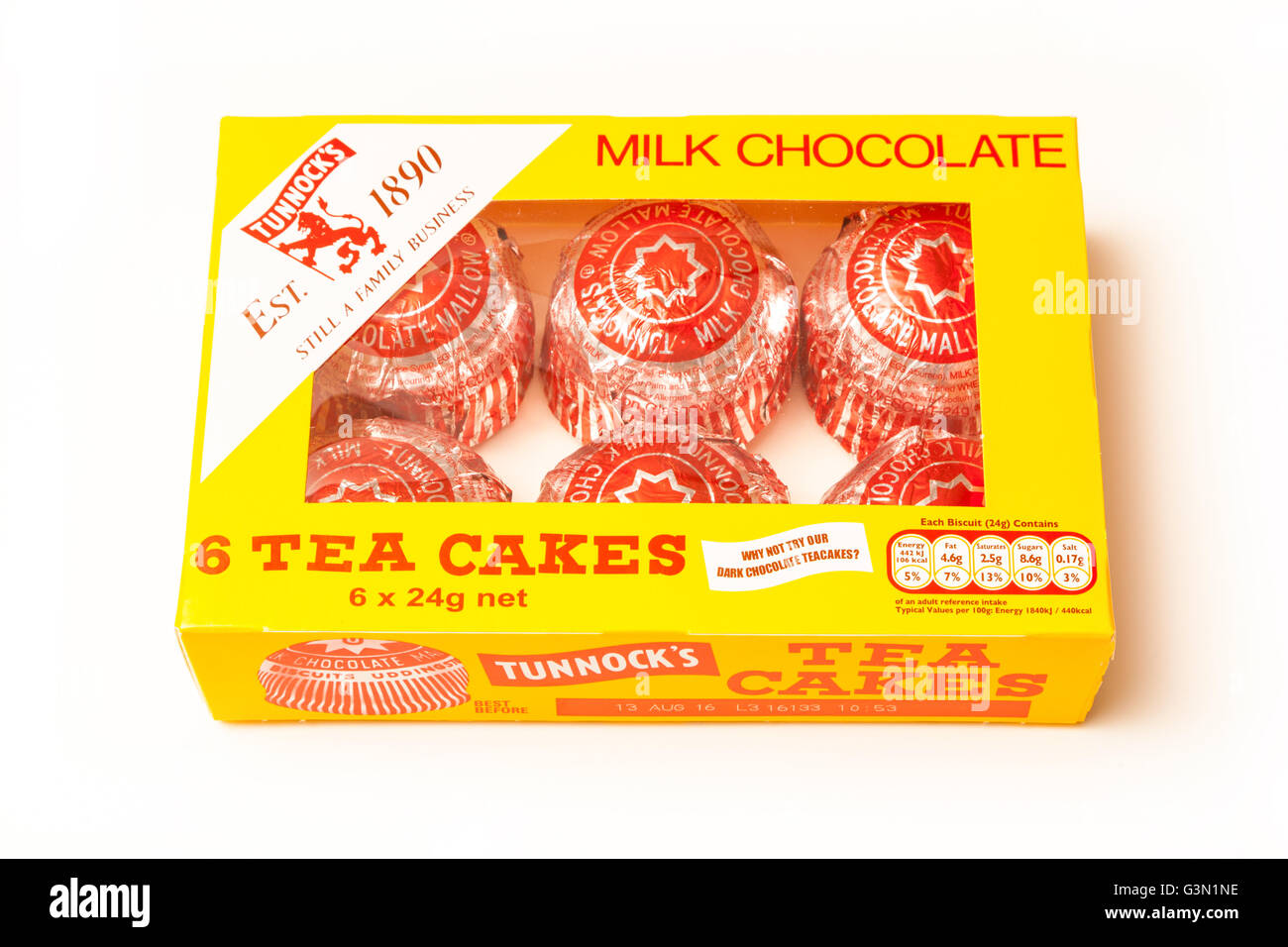 Tunnocks tea cakes hi-res stock photography and images - Alamy
