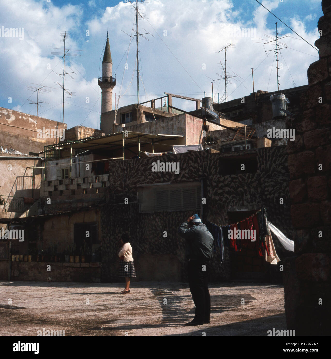 Eine Reise nach Israel, 1970er Jahre. A journey to Israel, 1970s Stock ...