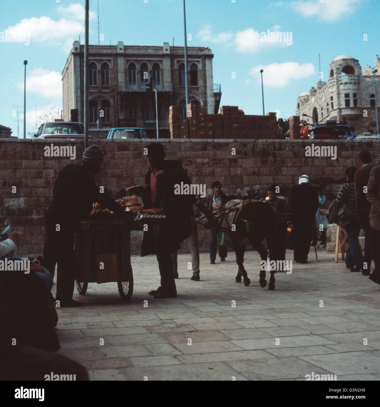 Eine Reise nach Israel, 1970er Jahre. A journey to Israel, 1970s Stock ...