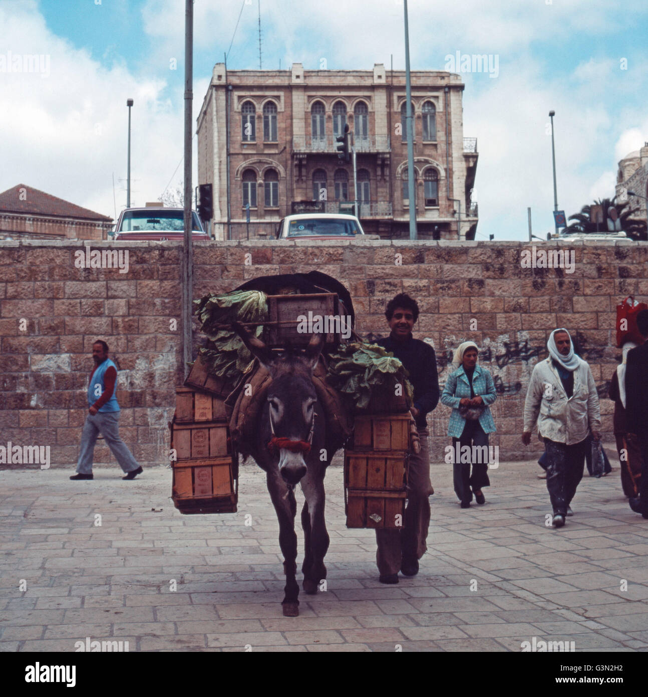 Eine Reise nach Israel, 1970er Jahre. A journey to Israel, 1970s Stock ...