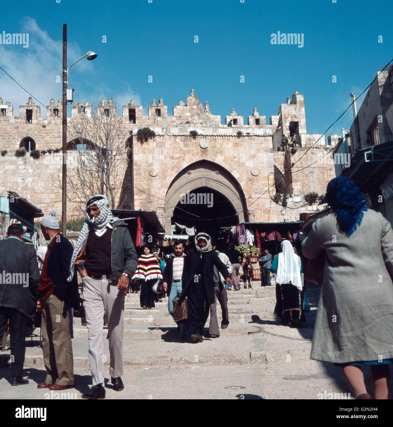 Eine Reise nach Israel, 1970er Jahre. A journey to Israel, 1970s Stock ...