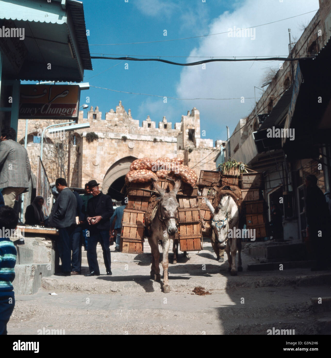Eine Reise nach Israel, 1970er Jahre. A journey to Israel, 1970s Stock ...