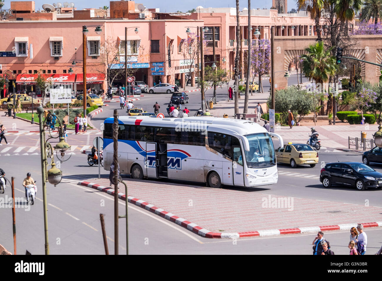 The centre of Marrakech / Marrakesh, Morocco Stock Photo - Alamy