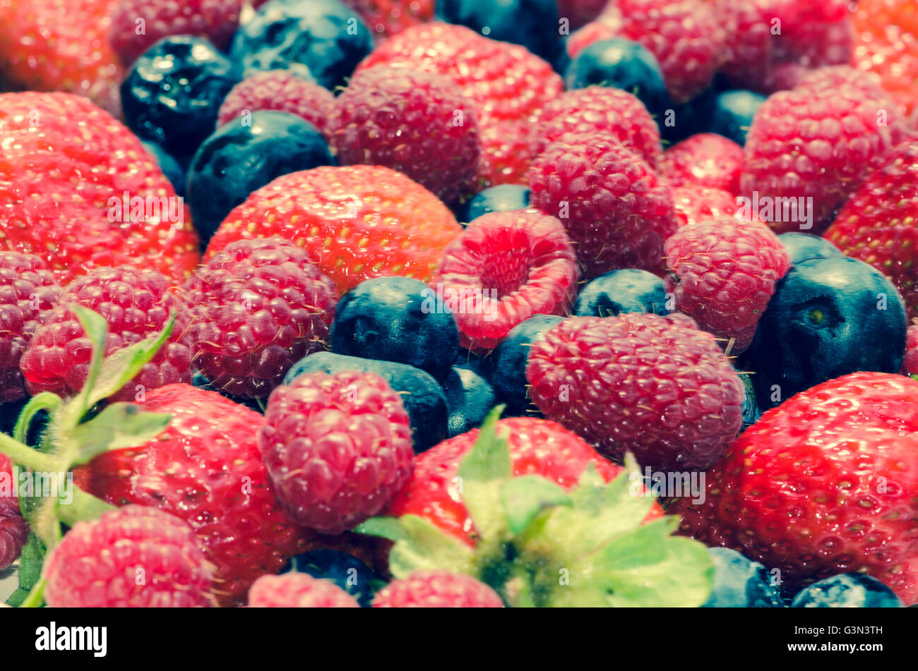 macro detail of red cranberries background Stock Photo - Alamy