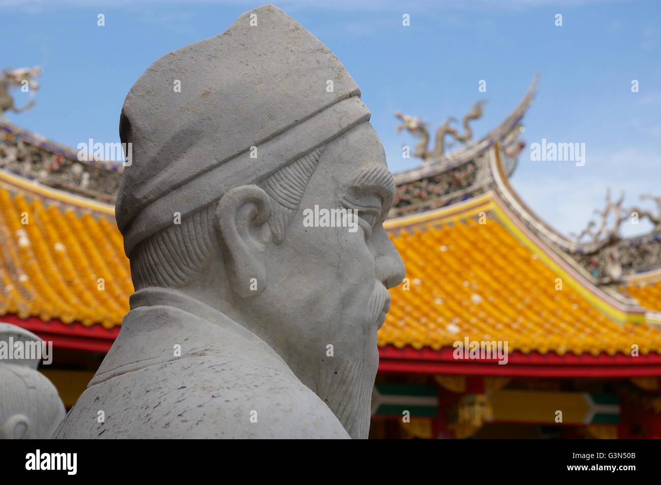 Confucius Shrine Statue Nagasaki Japan Stock Photo - Alamy