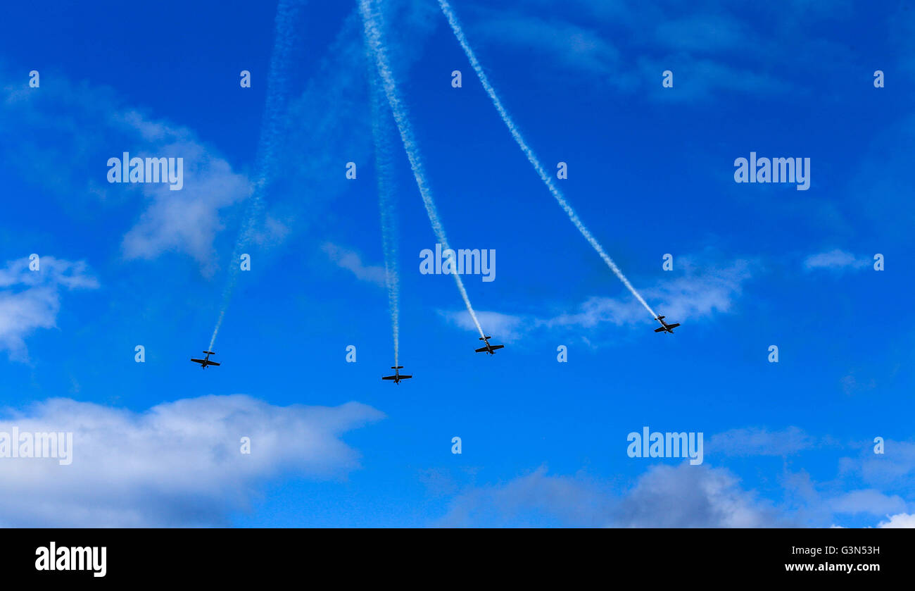 Aerobatic Display Team Stock Photos & Aerobatic Display Team Stock ...