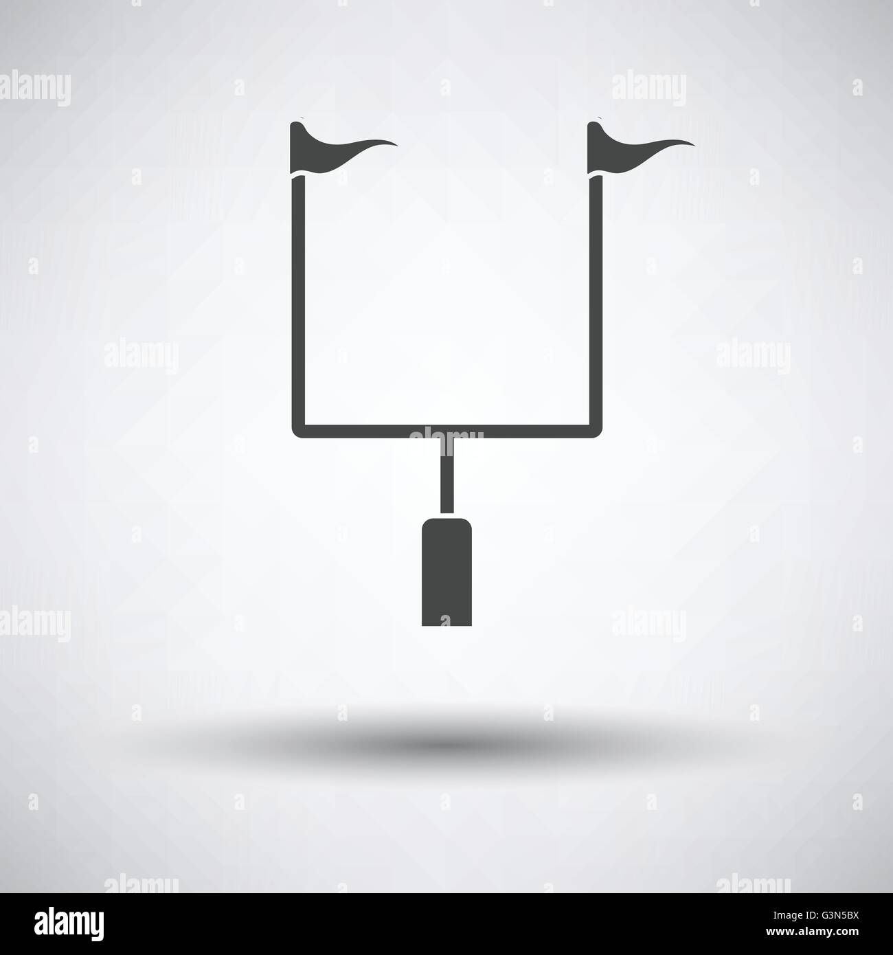 Football Goal Post Vector