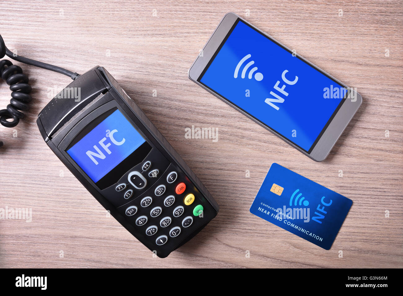 Nfc technology concept hi-res stock photography and images - Alamy