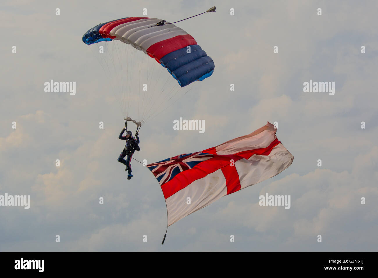Royal Navy Raiders, flying the White Ensign Stock Photo - Alamy