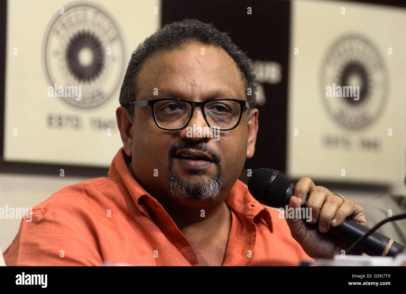 Kolkata, India. 22nd Apr, 2016. Narada News Editor Mathew Samuel meets ...