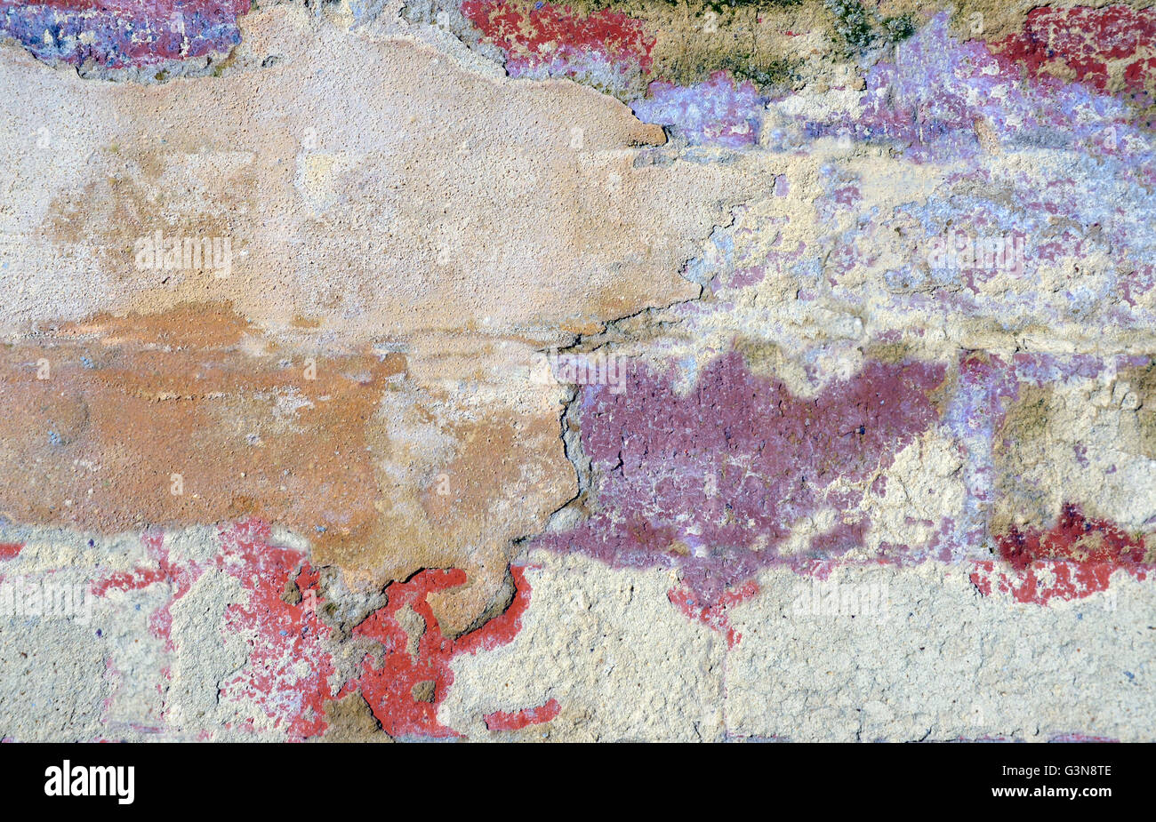 Colorful mexican textured wall hi-res stock photography and images - Alamy