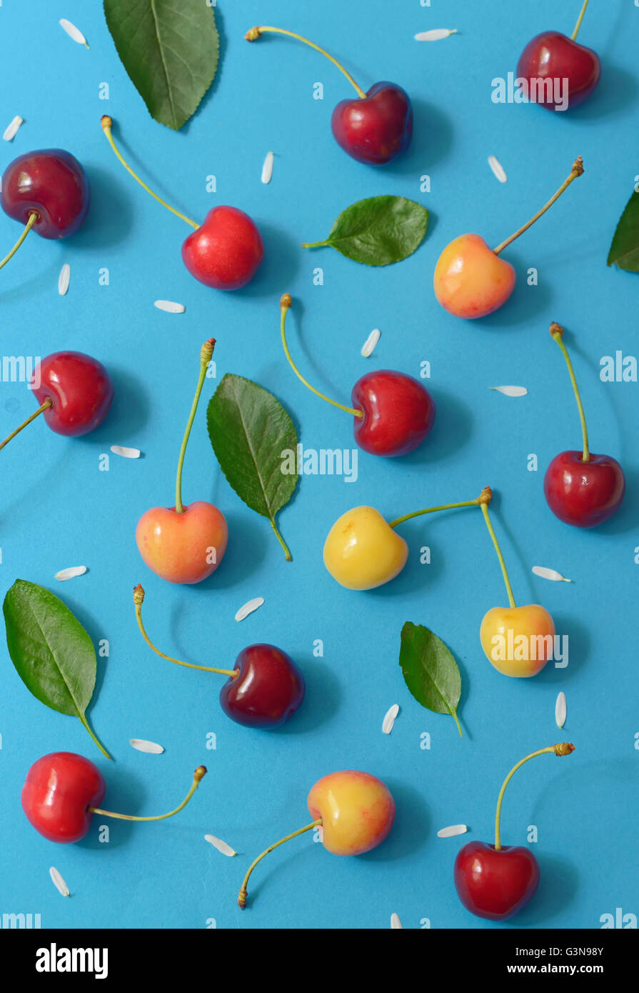Blue cherry hi-res stock photography and images - Alamy