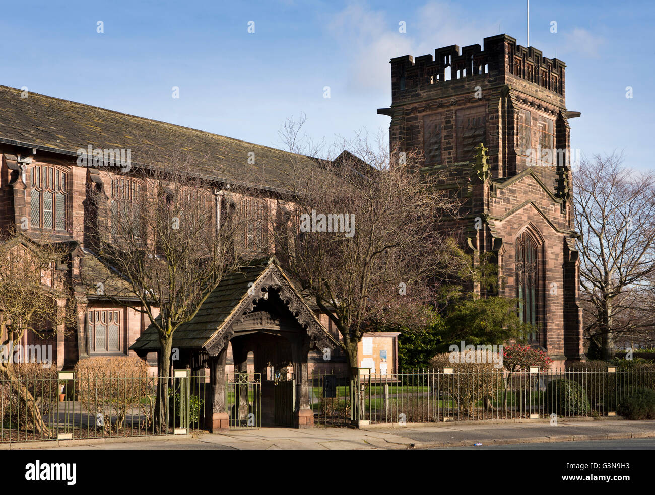 Port sunlight church hi-res stock photography and images - Alamy