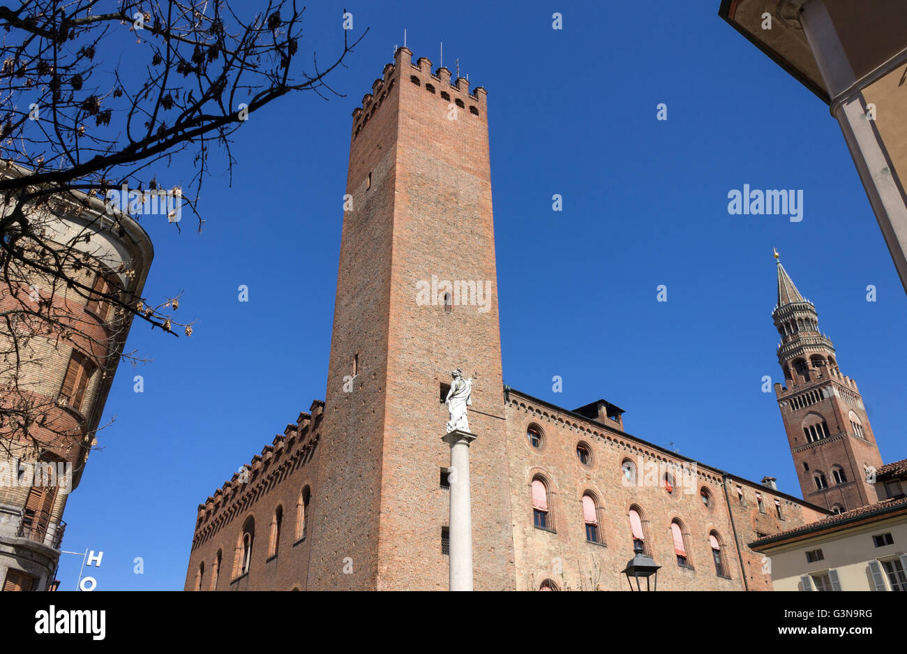 City hall towers hi-res stock photography and images - Alamy