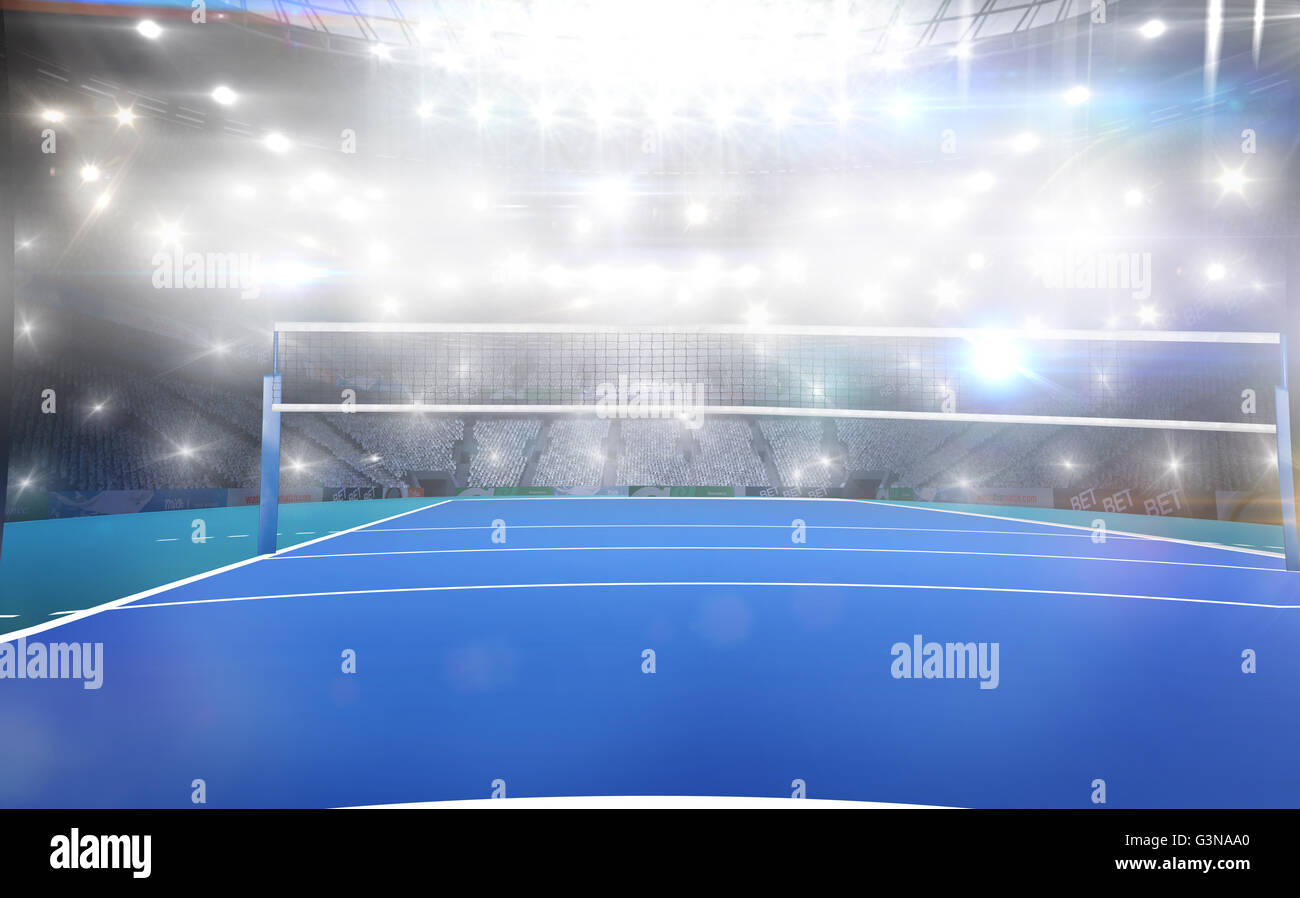 Empty volleyball pitch hi-res stock photography and images - Alamy